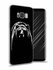 Чехол на Samsung Galaxy S8 / Самсунг Галакси С8 с принтом "Медведь в ночи"