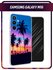 Чехол на Samsung Galaxy M16 / Самсунг Галакси М16 с принтом "Закат 5"