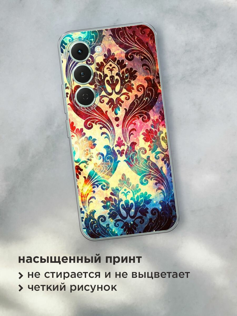 Чехол на Tecno Spark 40 Pro / Текно Спарк 40 Про с принтом "Чарующий узор" — фото 1