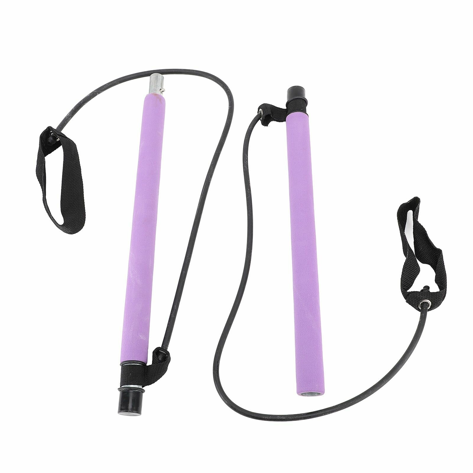 Комплект для пилатес-бара с эспандерами для женщин, 2 секции, портативное оборудование для тренировок в студии пилатеса, упражнения для фитнеса