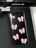 Чехол на Samsung Galaxy A80 / Самсунг Гэлакси A80 с принтом "Pink Bows", прозрач...