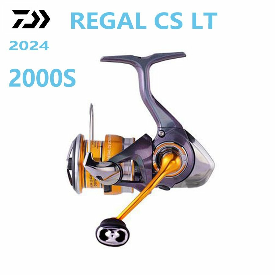 2024 DAIWA REGAL CS LT 2000S Спининговая катушка рыболовная снасть