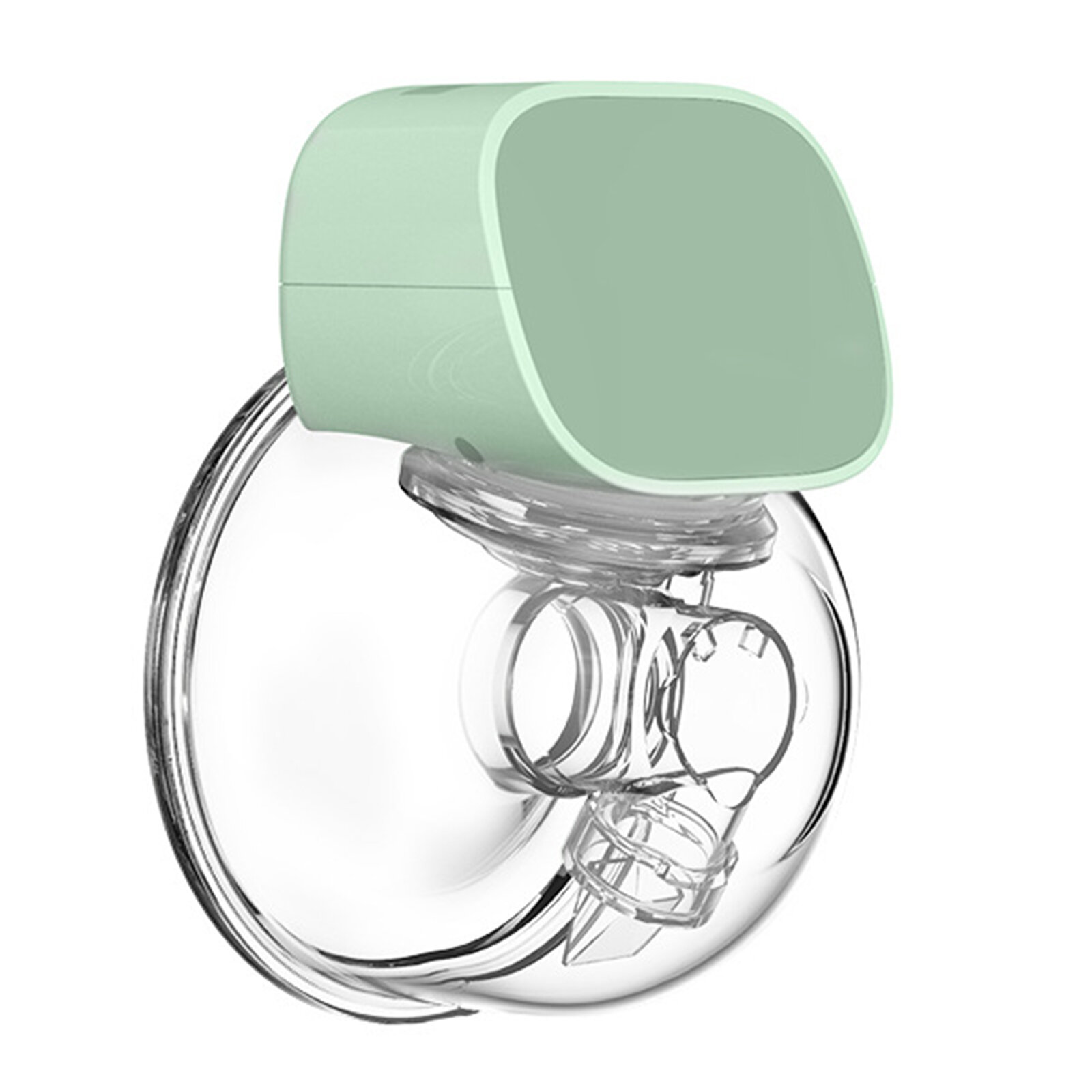 Электрический ноутбук для грудного вскармливания Wearable Silent Invisible Hands 2 режима 5 уровней регулировки для дома и путешествий, цвет: Розовый, Зеленый, Серый (по выбору), материал: ABS, PP, силикон, емкость батареи: 800mAh, входное напряжение: