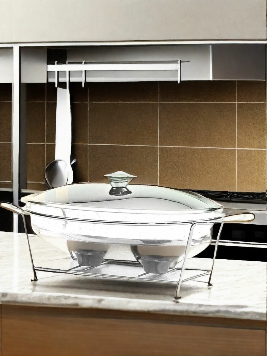 Мармит С подогревом, 1 шт, 3 л-wanghaoxiang