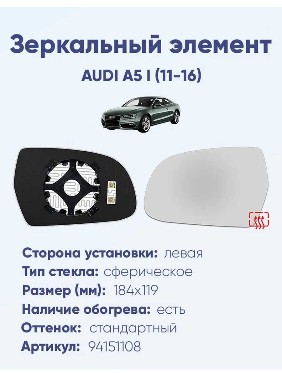 Зеркало AUDI A5 I (11-16) 94151108
