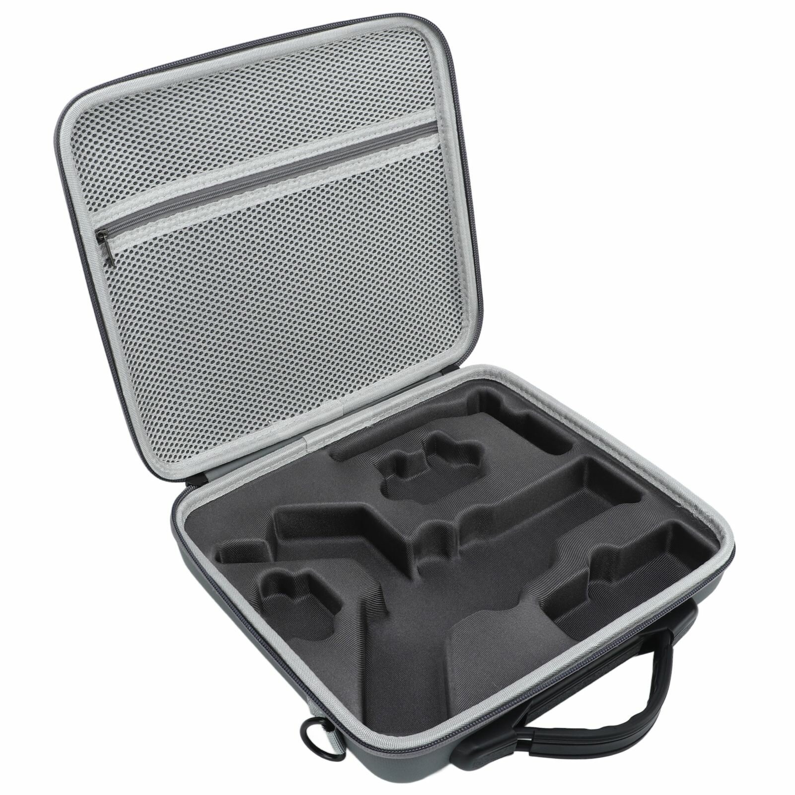 Сумка-переноска с двойной молнией для DJI RS 3 Mini, высококачественный PU, 275x260x78мм, вес 732г