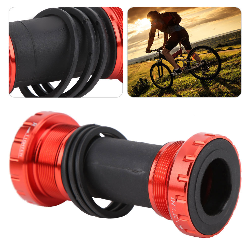 BB91 Каретка для велосипеда Тип резьбы для горного велосипеда Каретка для велосипеда Аксессуары для велосипедаКрасный