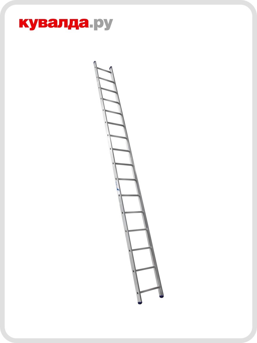 Лестница приставная алюмет H1 5116