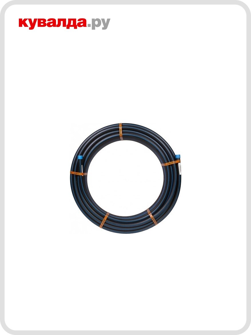 Труба ПНД ДЖИЛЕКС 20 х 1,8 мм PN 12,5 9499 ТУ 2248-006-61533394-2010, бух.(100 м.)