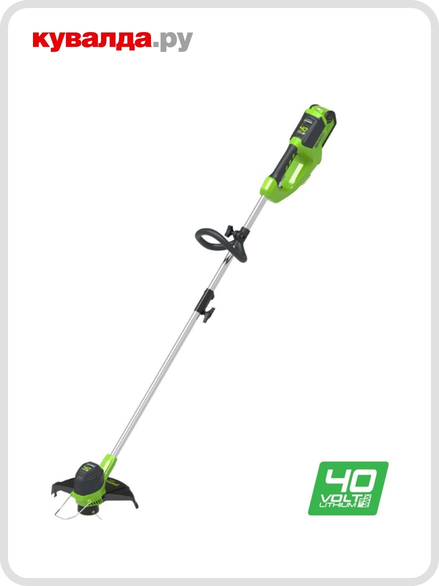 Триммер аккумуляторный GREENWORKS G40LT30 40V, без АКБ и ЗУ