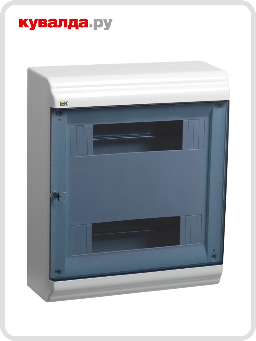 Бокс IEK PRIME ЩРН-П-24 модуля, навесной ip41