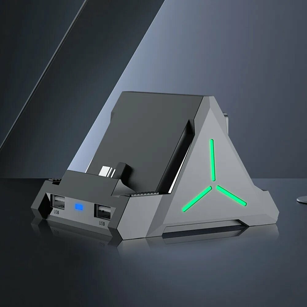 Док-станция для Nintendo Switch, функция зарядки + HDMI-трансляция, преобразование в 1080p