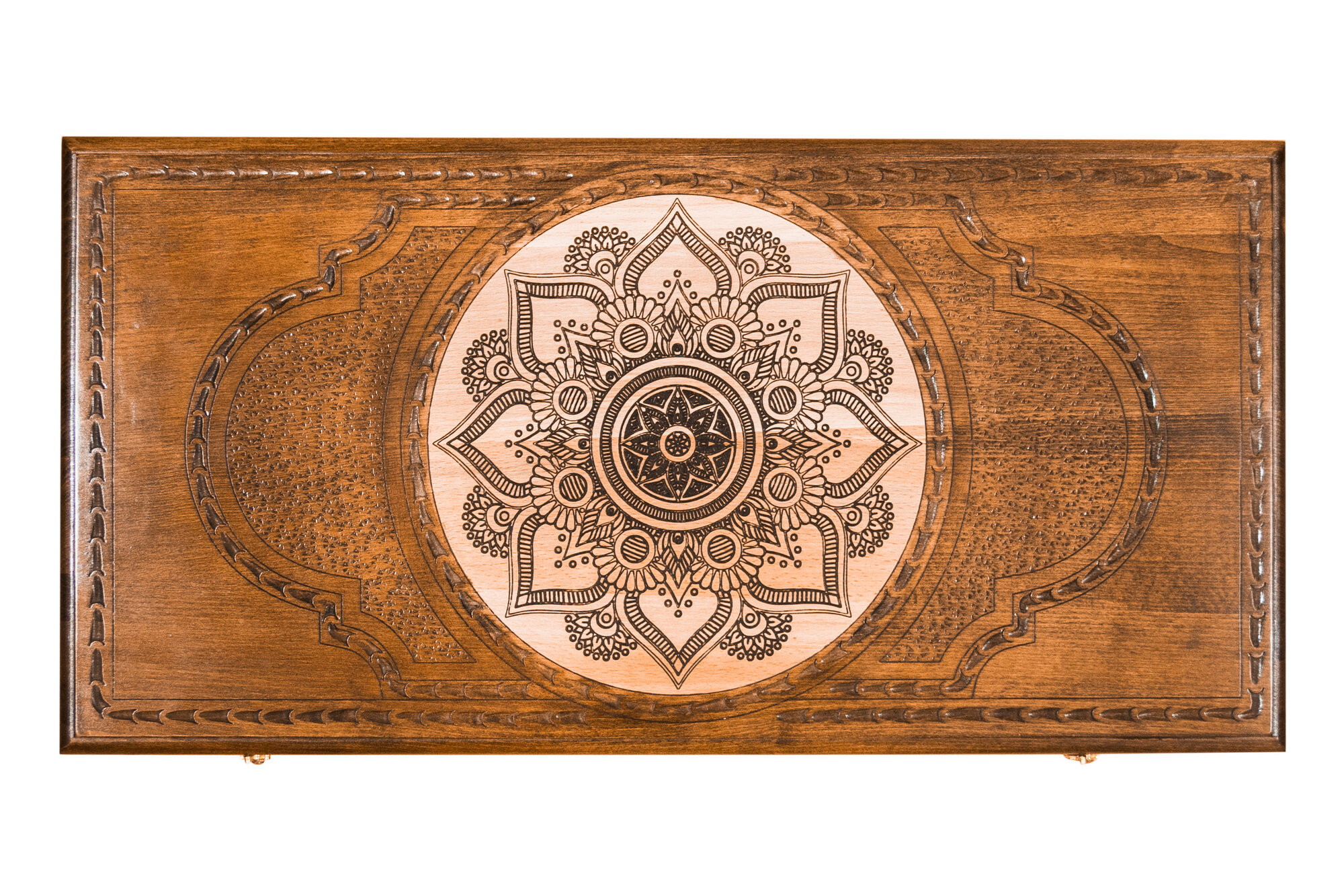 Нарды деревянные большие Майрамут 2 60, Zakaryan подарочные 60х60 армянские