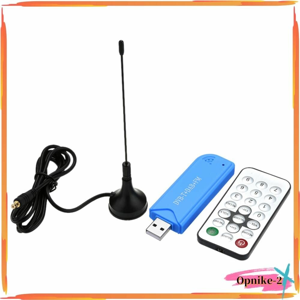 USB 2.0 DVB-T + DAB + FM TV Stick, портативная и надежная, для просмотра цифрового телевидения