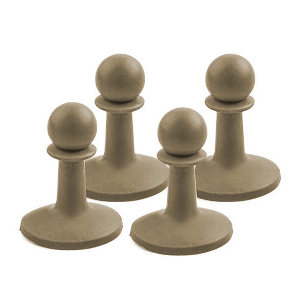 Крышки для защиты от молнии для стержней палатки, кемпинговые аксессуары, материал TPR, диаметр отверстия для установки 6мм, размер 70*50мм, вес 21г, черный, зеленый, хаки, красный, синий, оранжевый (выбор), набор из 4 штук