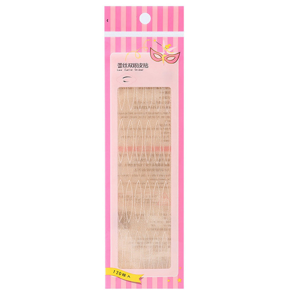 120 шт. двойная клейкая лента для век, невидимые двойные полоски для век, инструмент для макияжа глаз