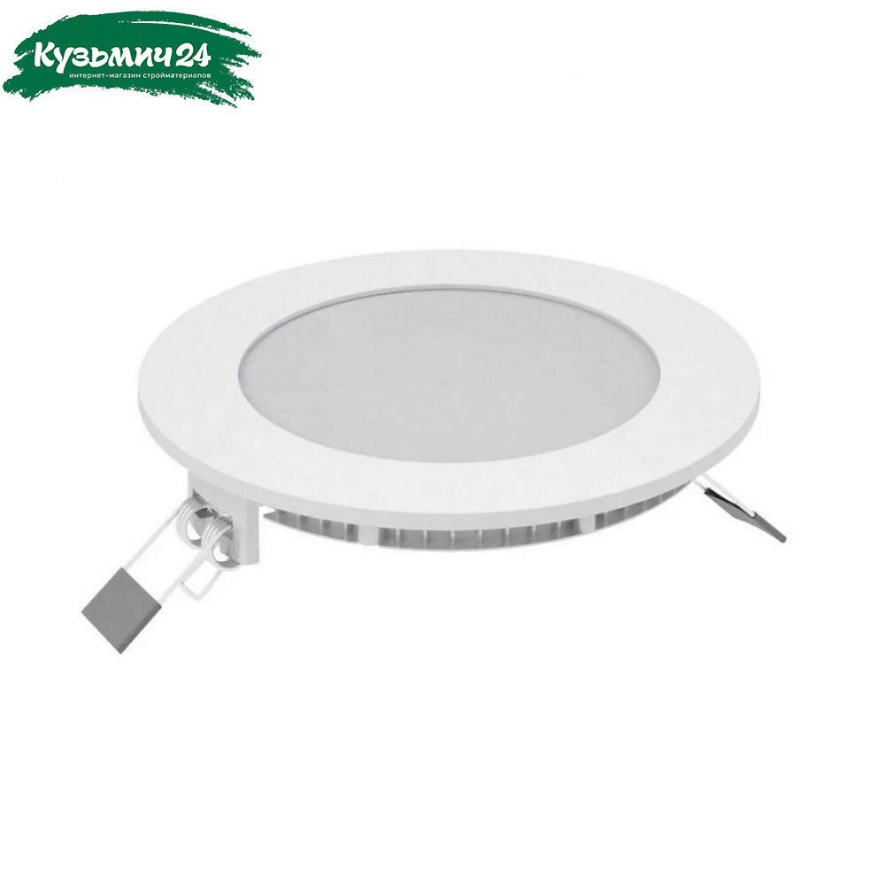 Светильник круглый встраиваемый Gauss Slim 6W 6500K IP20