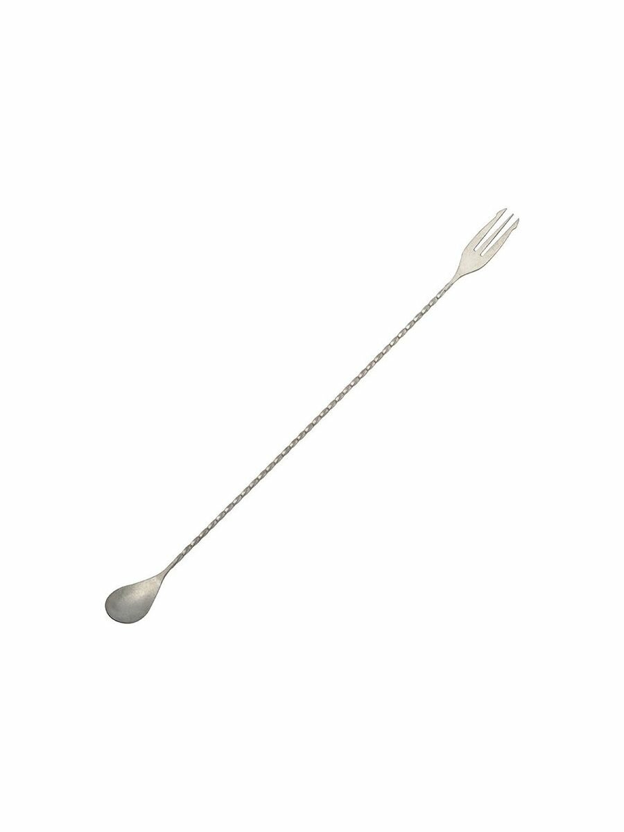 Барная ложка для коктейлей Мотиво с вилочкой
