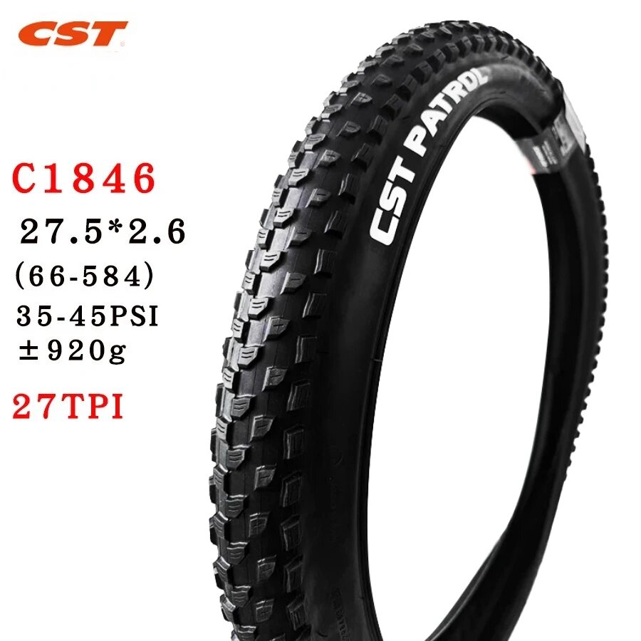 CST C-1846 PATROL шина для горных велосипедов C1846 27.5X2.6 B