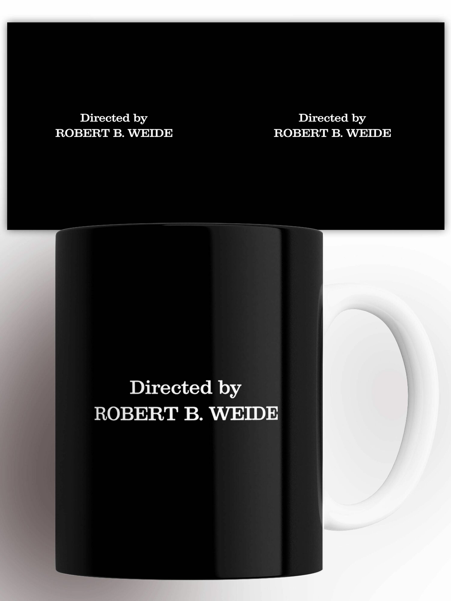 Кружка мем Directed by Robert B Weide Режиссер Роберт Б Вайде 330 мл