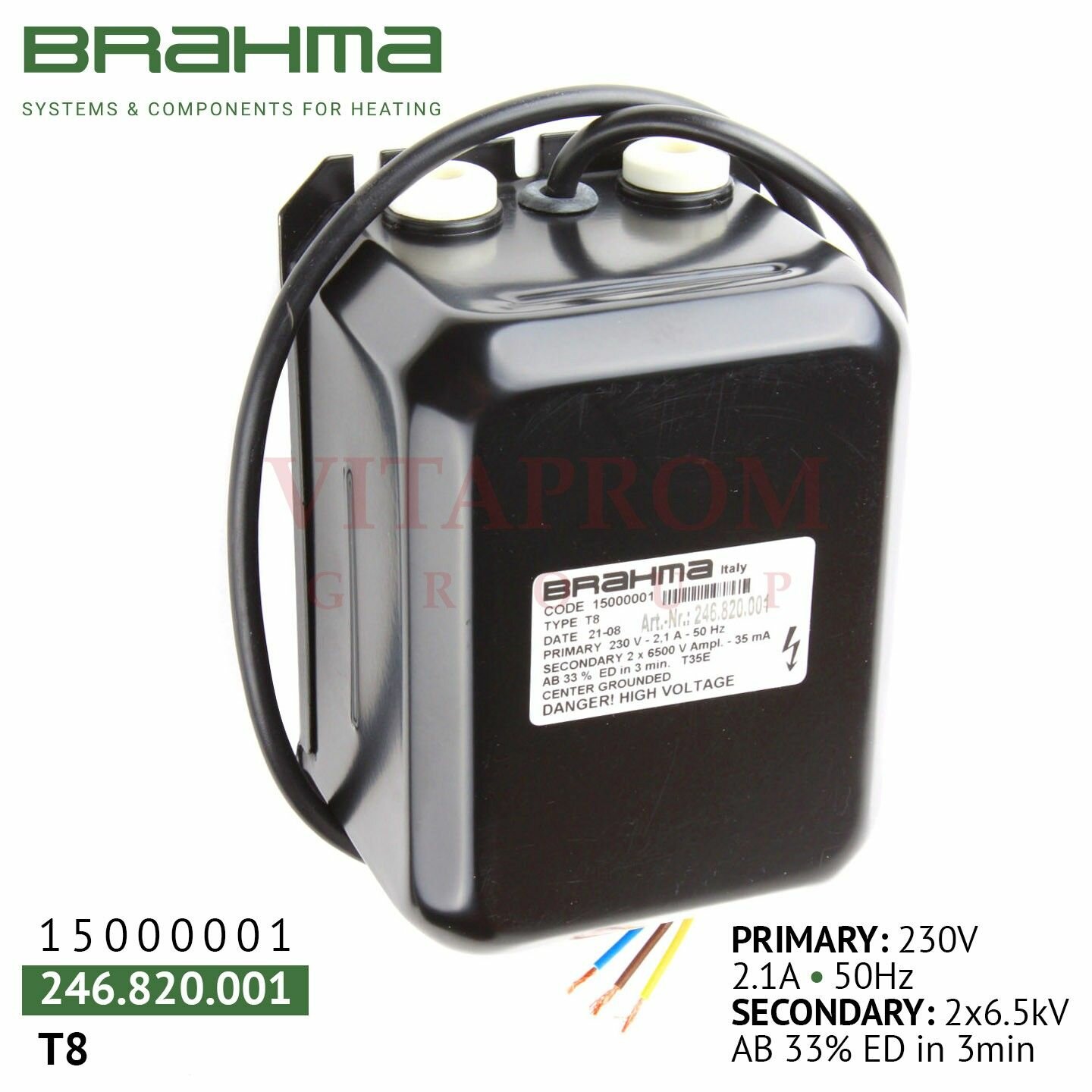 Трансформатор Brahma T8, 15000001 — фото 1