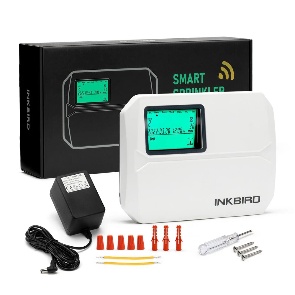 INKBIRD IIC-800-WIFI 8-зонный контроллер полива, EU Type