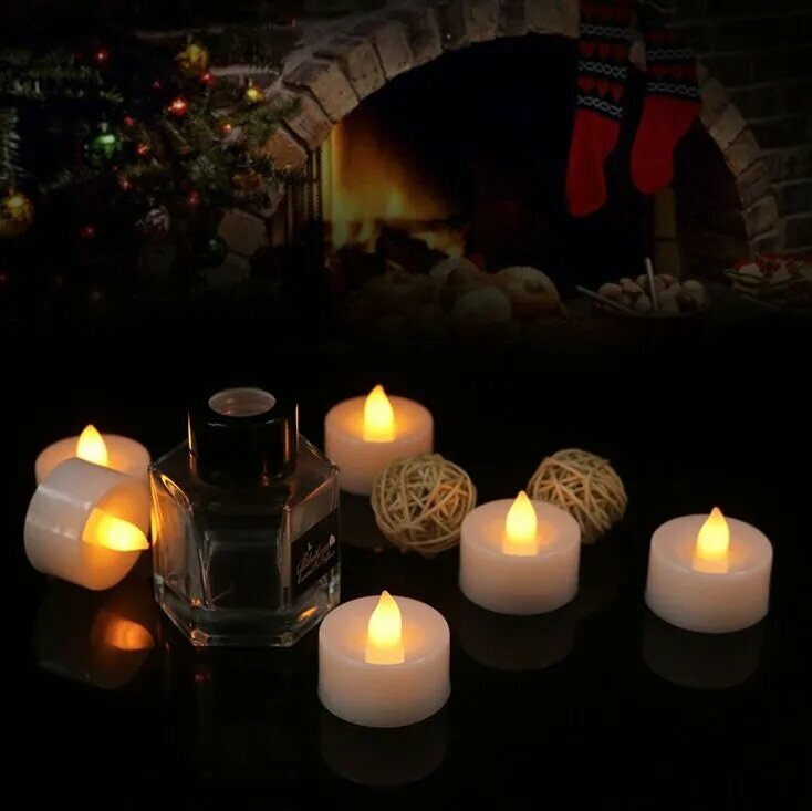 KNOW EASY-Свеча ароматическая, 4 см х 4 см, 12 шт