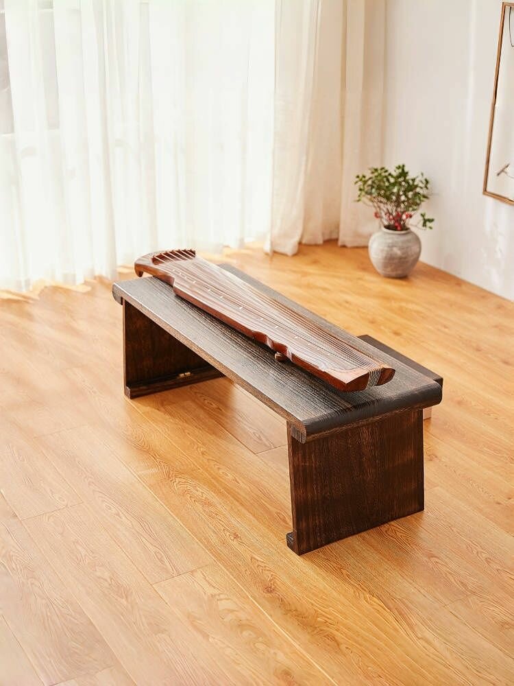 Креативный Японский складной чайный столик из цельного дерева со стулом