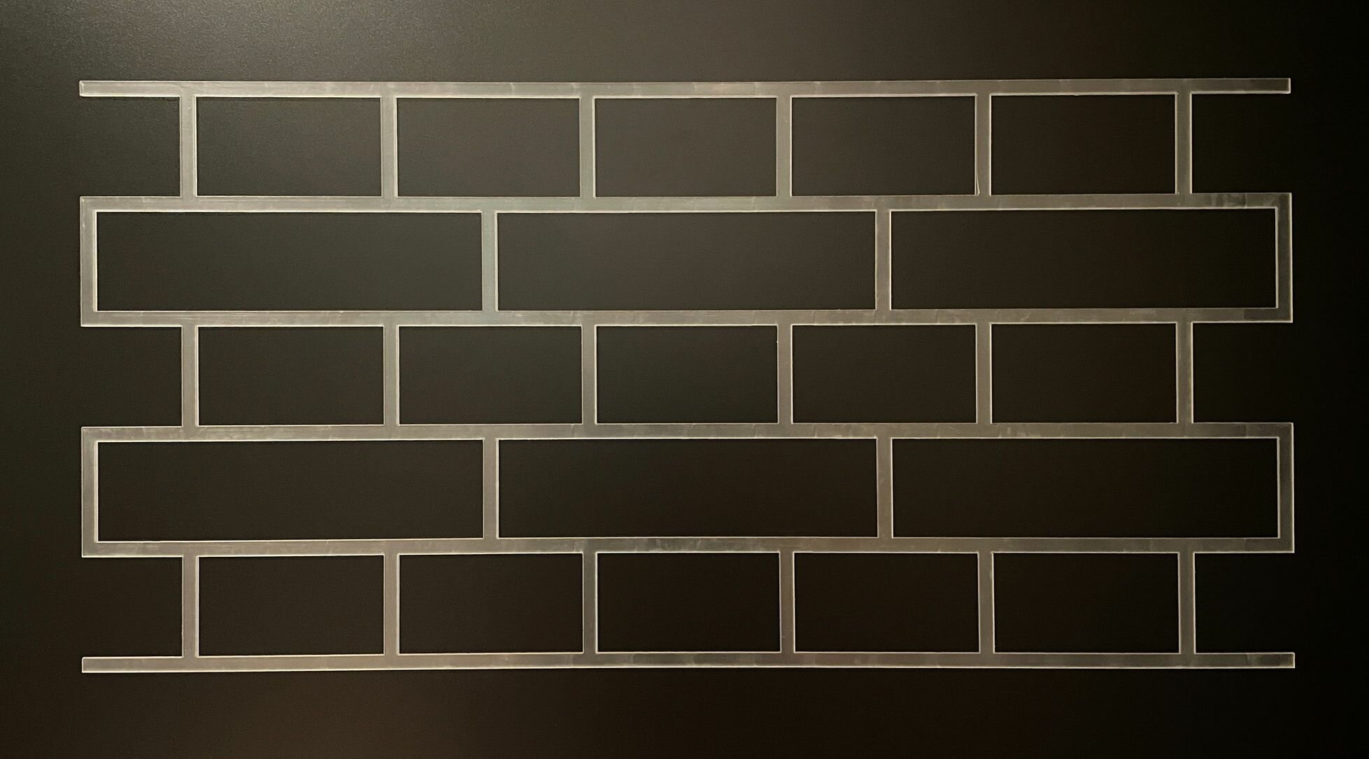 Трафарет для стен "Бостон"/4в1/790х385мм/2мм/имитация кирпичной кладки своими руками