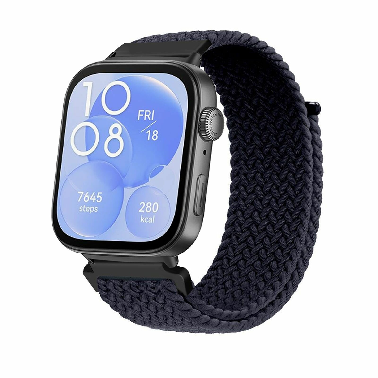 Нейлоновый ремешок с липучкой для Huawei Watch Fit 3 - стильная и регулируемая замена ремешка