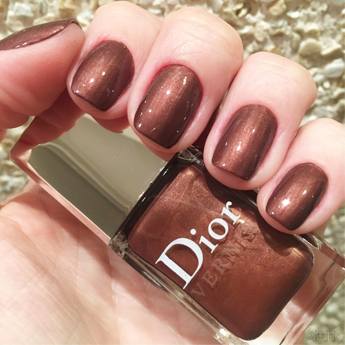 Лак для ногтей Dior Vernis 10 мл 819 brun satin damasse