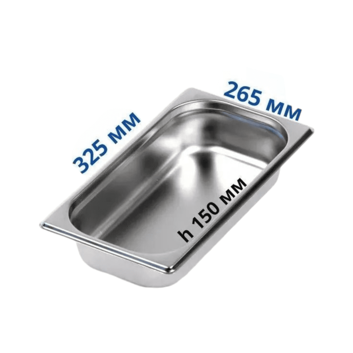 Гастроемкость нержавейка GN 1/3 150 мм