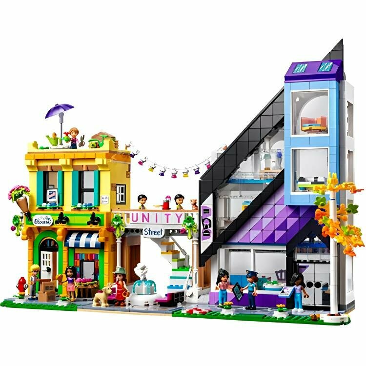 LEGO Городской CENTER Цветочный And Дизайн Магазин Конструкторы 2001 5000 шт. 41732