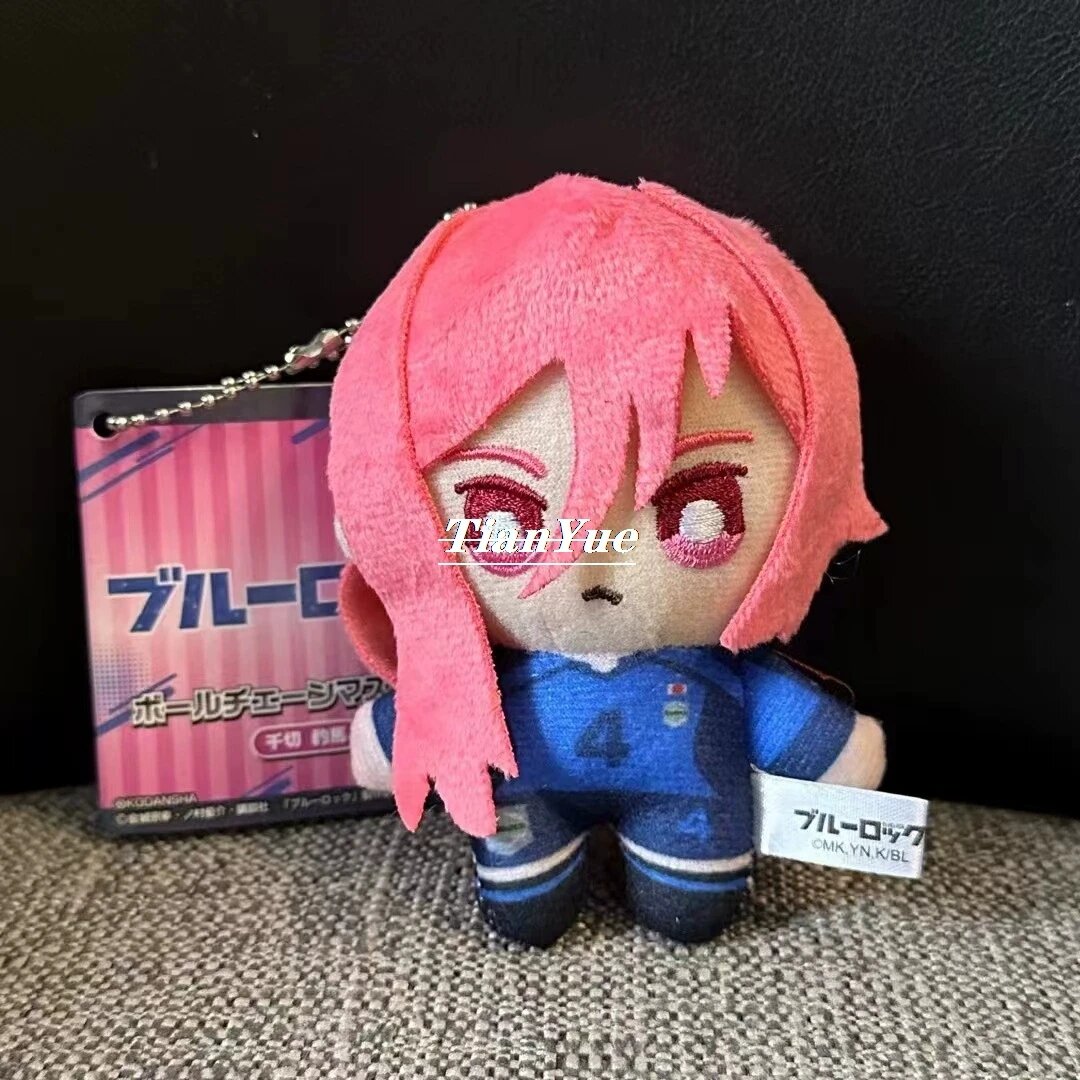 Мягкая игрушка аниме Blue Lock 10 см Розовый, 17