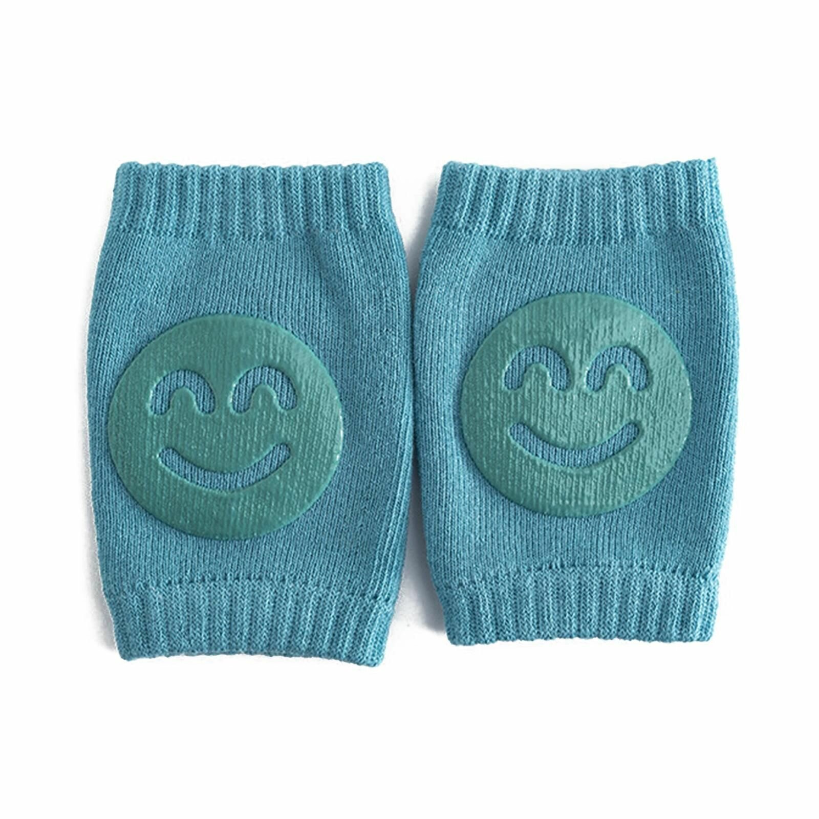 Детские налокотники, Наколенники для ползания малыша -Зеленый Утренний Туман