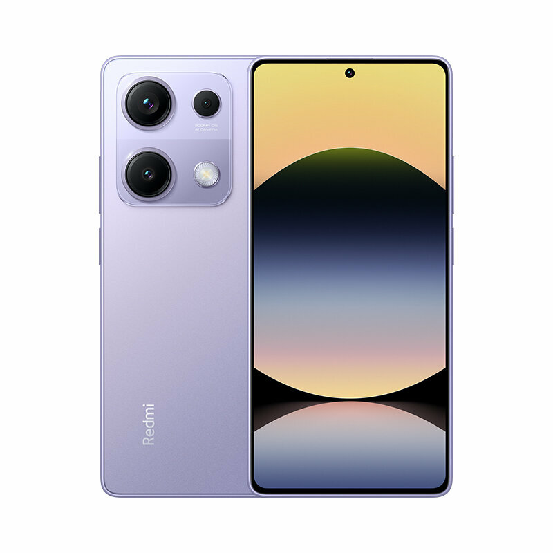 Смартфон Xiaomi Redmi Note 14s Global, 200МП AI camera, 12/512ГБ, MediaTek Helio G99, фиолетовый