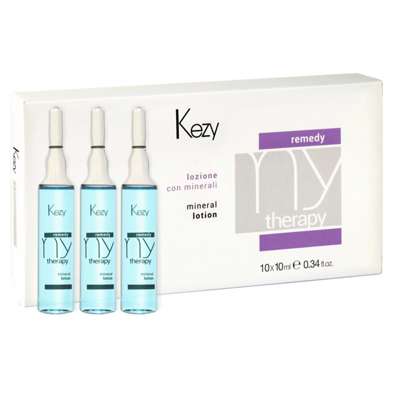 Минеральный лосьон Kezy MT Remedy Mineral Lotion для волос , 10 ампул , 10 мл