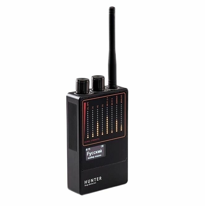 Профессиональный Антижучок для поиска прослушки HUNTER PRO