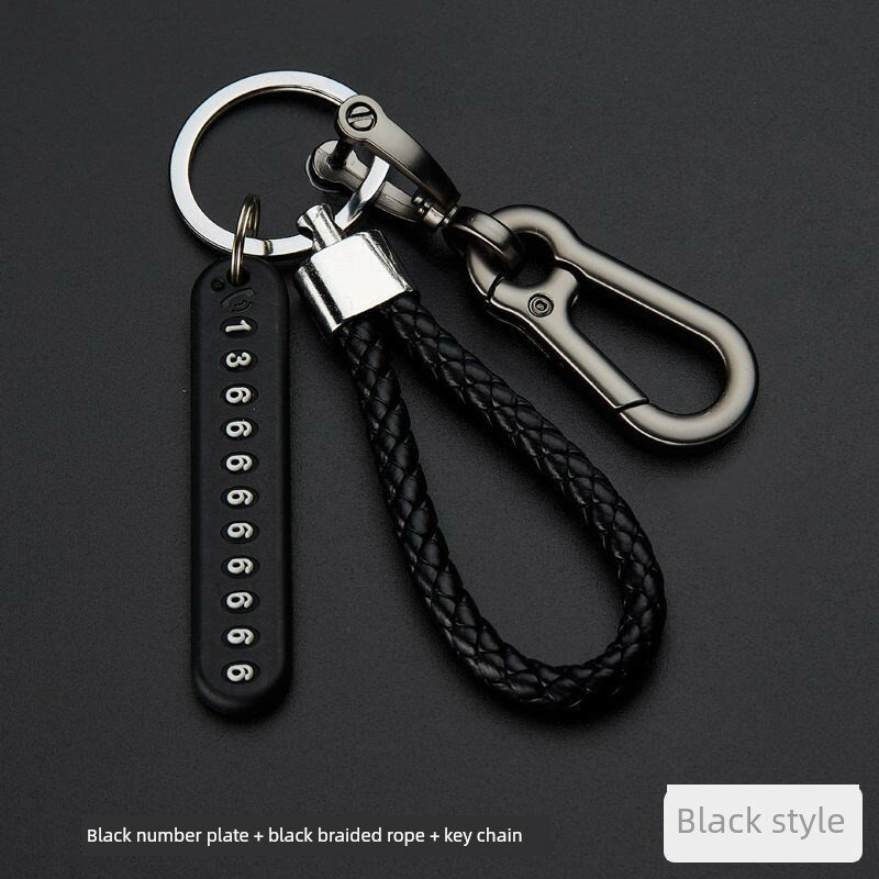 Брелок-подвеска для телефона и ключей из плетеной веревки, унисекс, в форме восьмерки, для защиты от потери, DIY Брелок