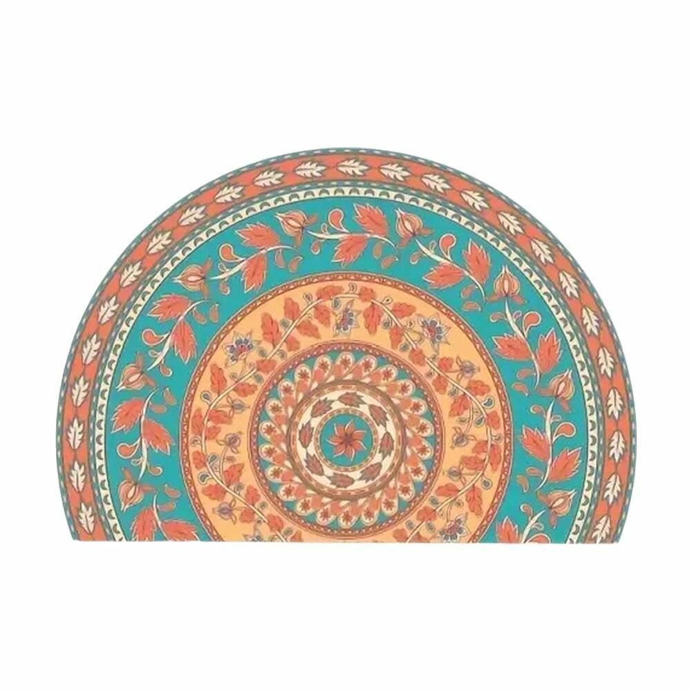 40x60 см, Ретро полукруг, Противоскользящий грязеотталкивающий и износостойкий