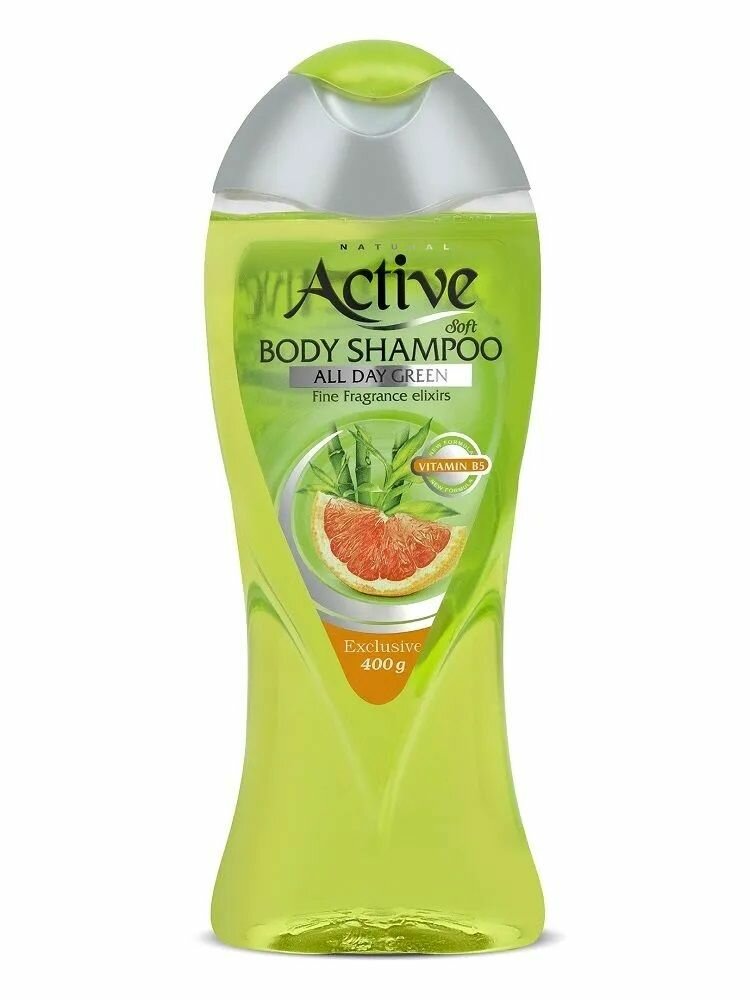 Active Гель для душа, с экстрактом грейпфрута 400 мл, 1 шт