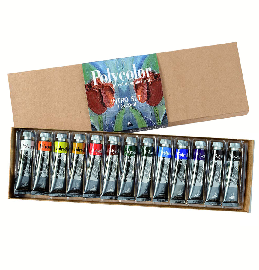 Набор акриловых красок MAIMERI "Поликолор" 13 цв. по 20мл.