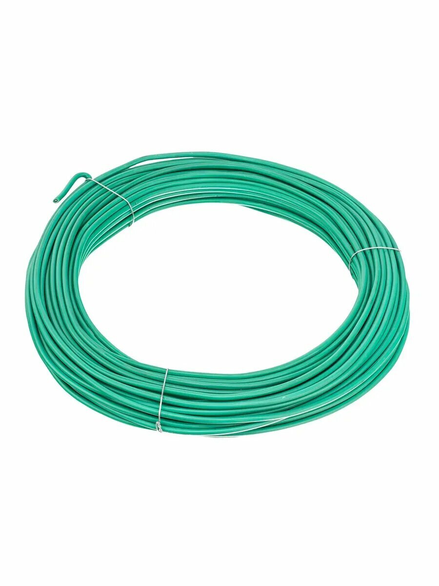 Проволока для подвязки стальная в ПВХ, 25 м, 64380