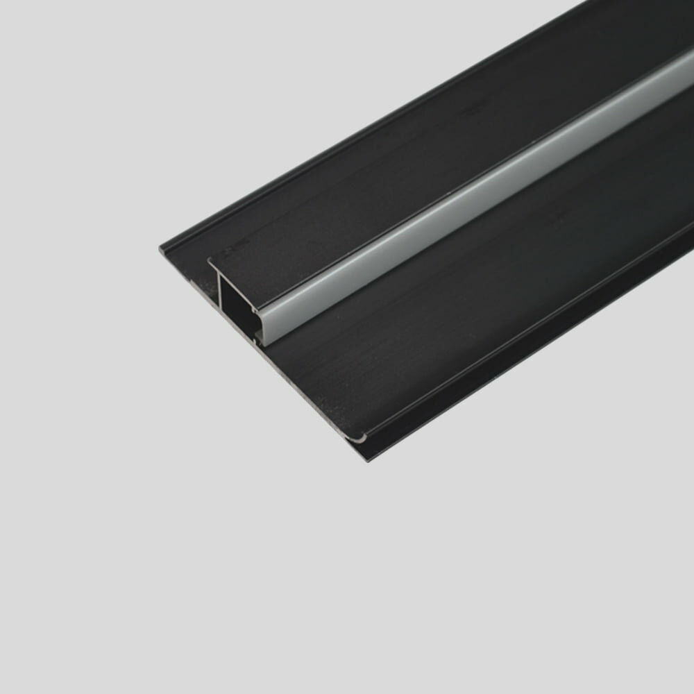 Профиль ShopLEDs Комплект профиль Sense KIT SLKG-1371-2000 Anod Black (экран, заглушки)