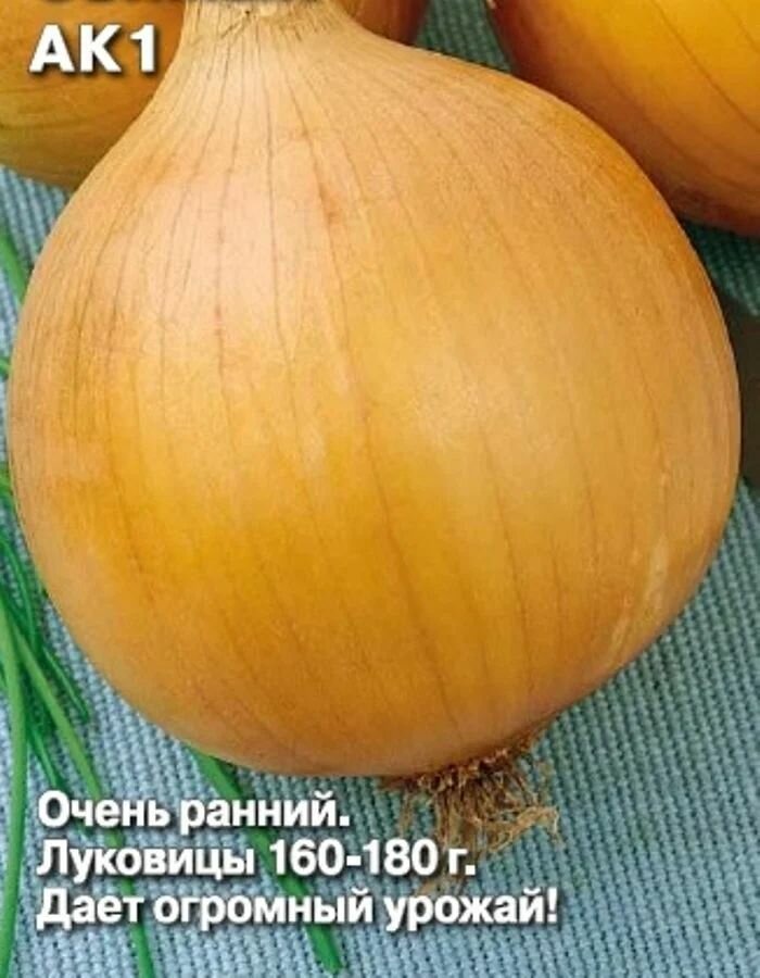 Коллекционные семена лука репчатый АК1