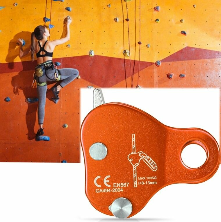 Спусковое устройство для альпинизма, самоблокирующееся устройство для защиты от падения