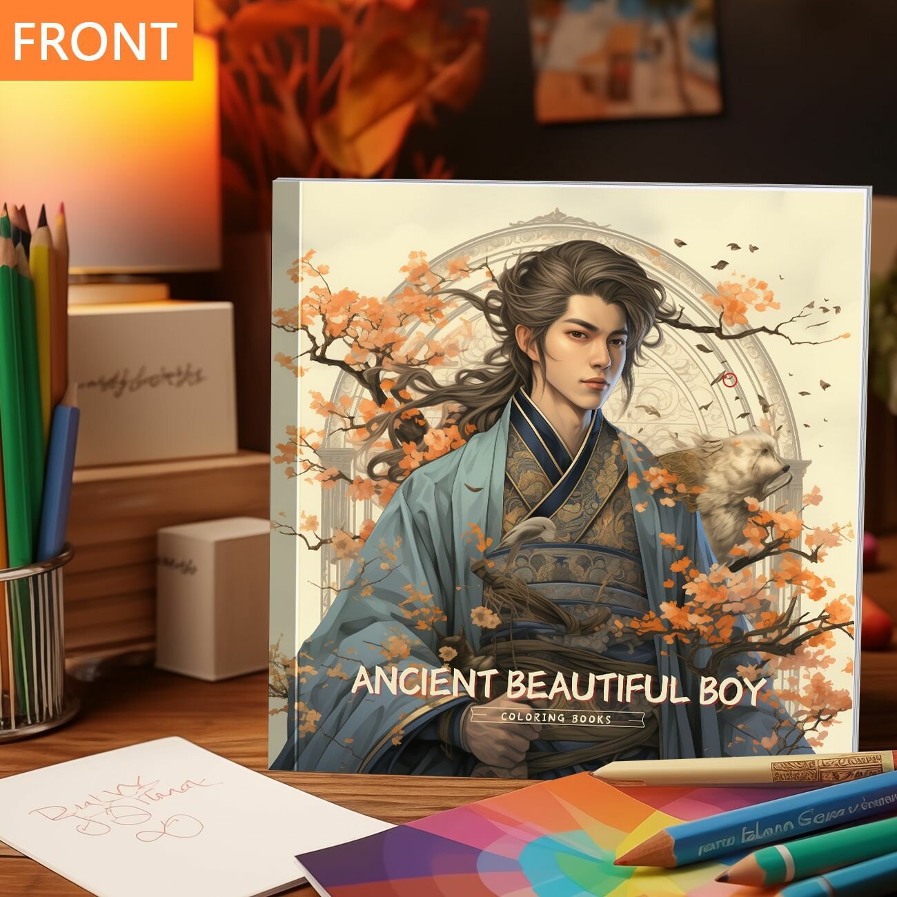 Книжка-раскраска античность, цветовая заливка рисования Персонажи, Книга каракулей, 20 см*20 см, подходит для раскрашивания как взрослыми, так и детьми