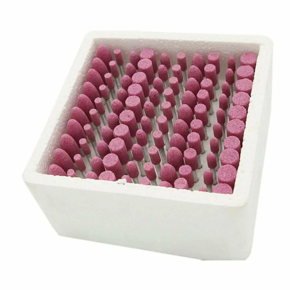 100 шт. полировальная шлифовальная головка 410 мм для вращающегося инструмента Dremel Drill 3 мм