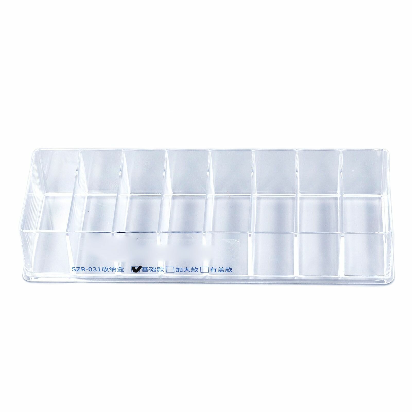 Прозрачная коробка для кабелей с 8 отделениями, органайзер для стола, хранение и порядок