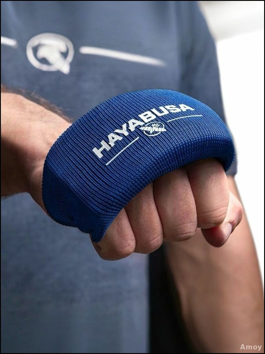 Гелевые накладки HAYABUSA премиум для бокса размер L XL черного оттенка